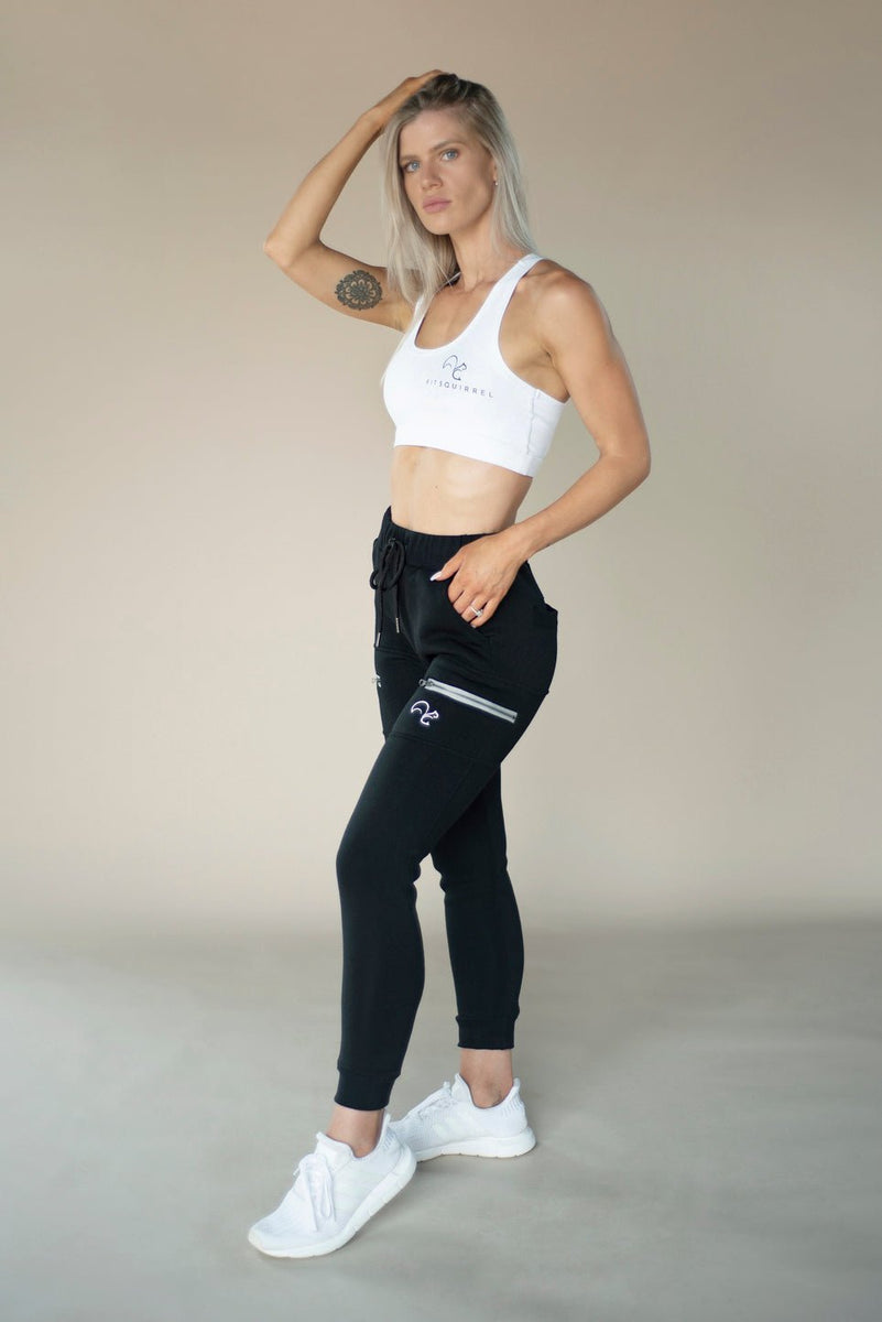Activewear Black Trackpants | Women | Fit-Squirrel AU